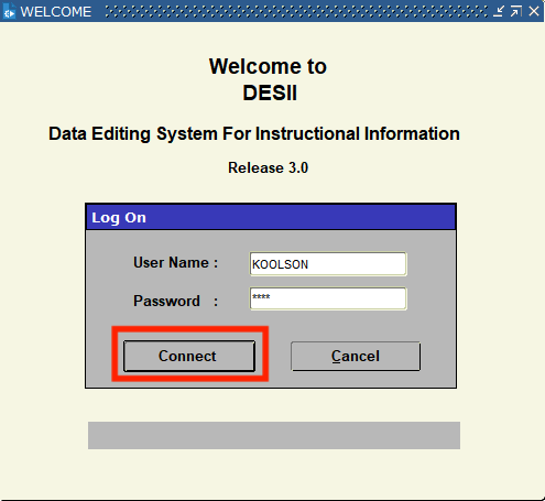 How to launch and log in to DESII for the first time (PC users ...