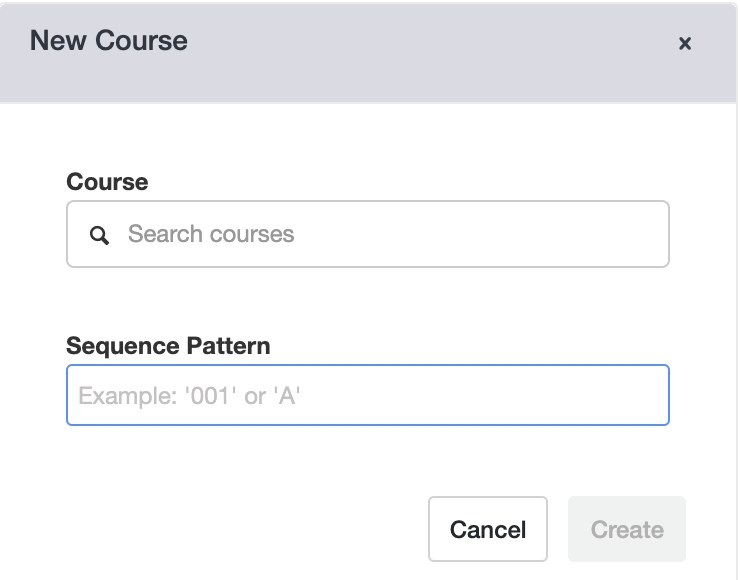 IPA - Adding courses - ServiceHub