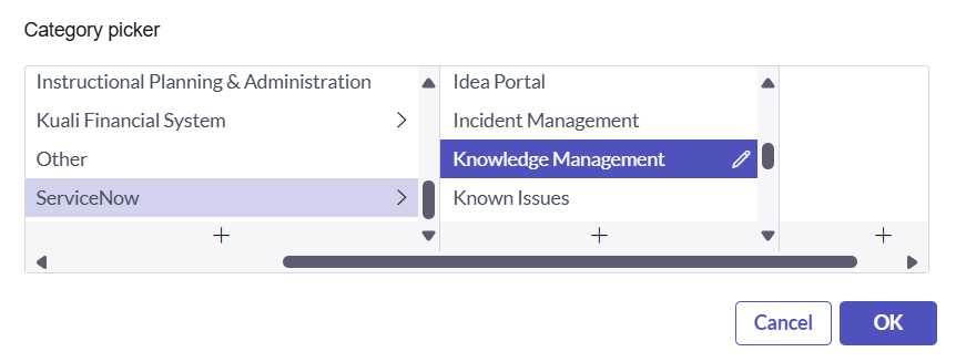 ServiceNow Service Management