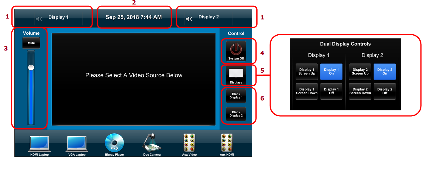 General Assignment Classroom Crestron Controller Guide - ServiceHub