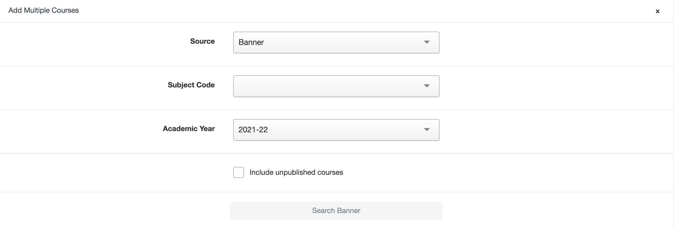 IPA - Adding courses - ServiceHub