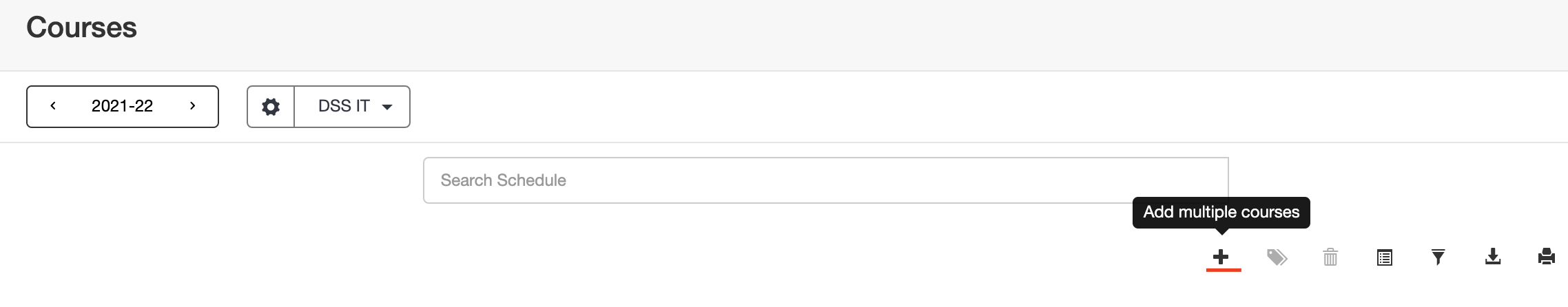 IPA - Adding courses - ServiceHub