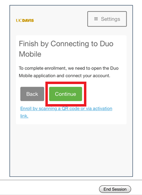 Enroll in Duo using only your Smartphone - ServiceHub