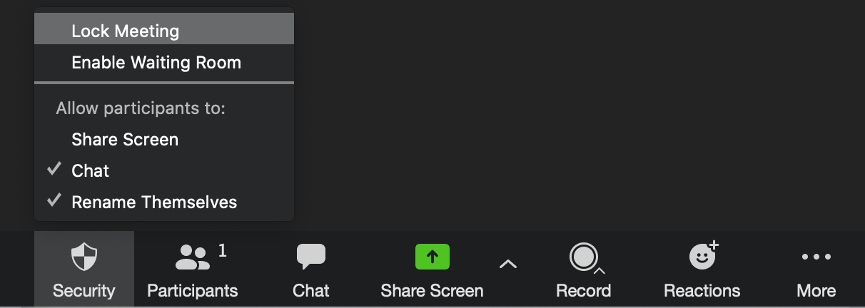 Suggested settings for Zoom large meetings and webinars - ServiceHub